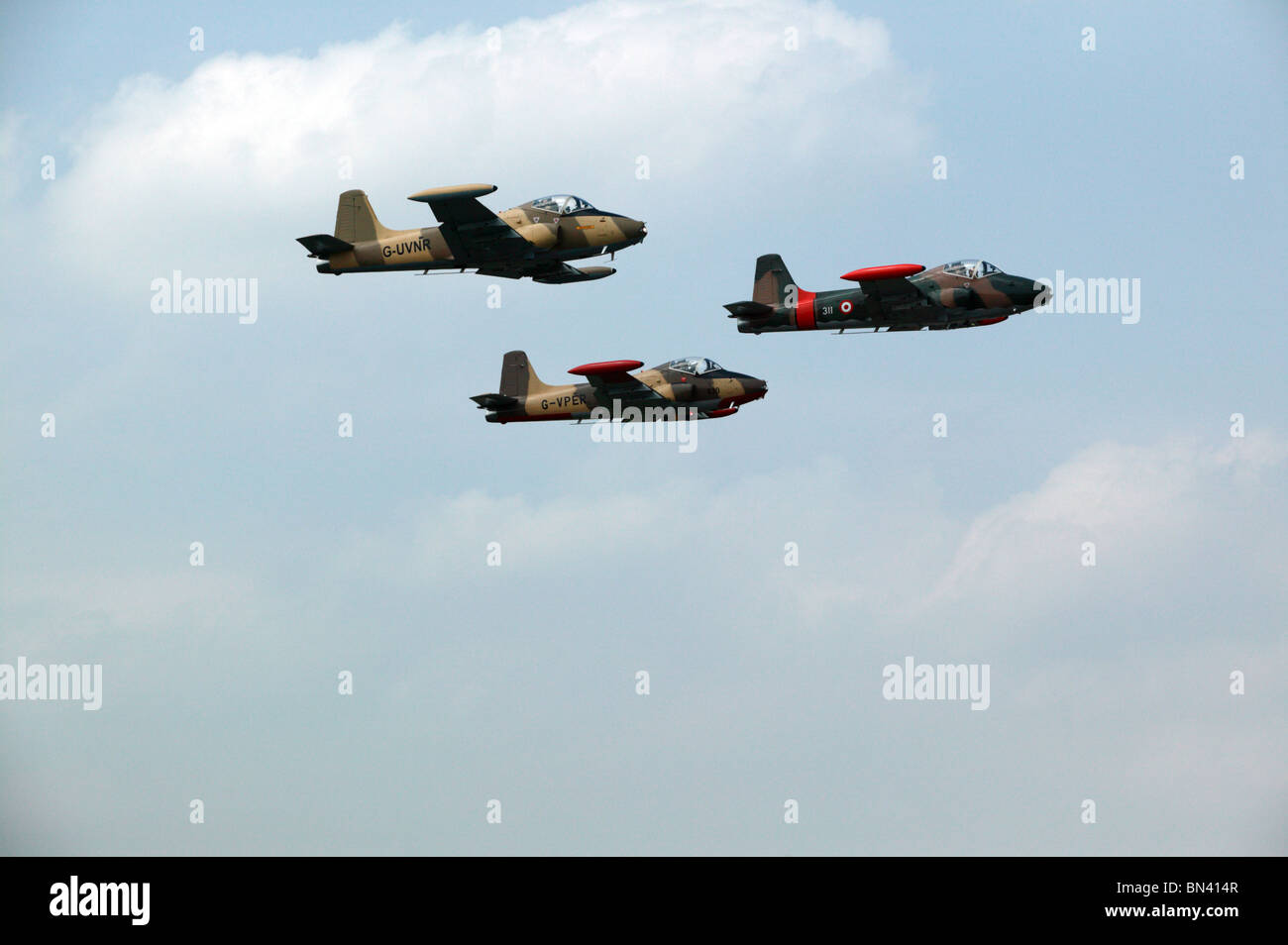 Team Viper, the Worlds Only Strikemaster Display Team, performing ...