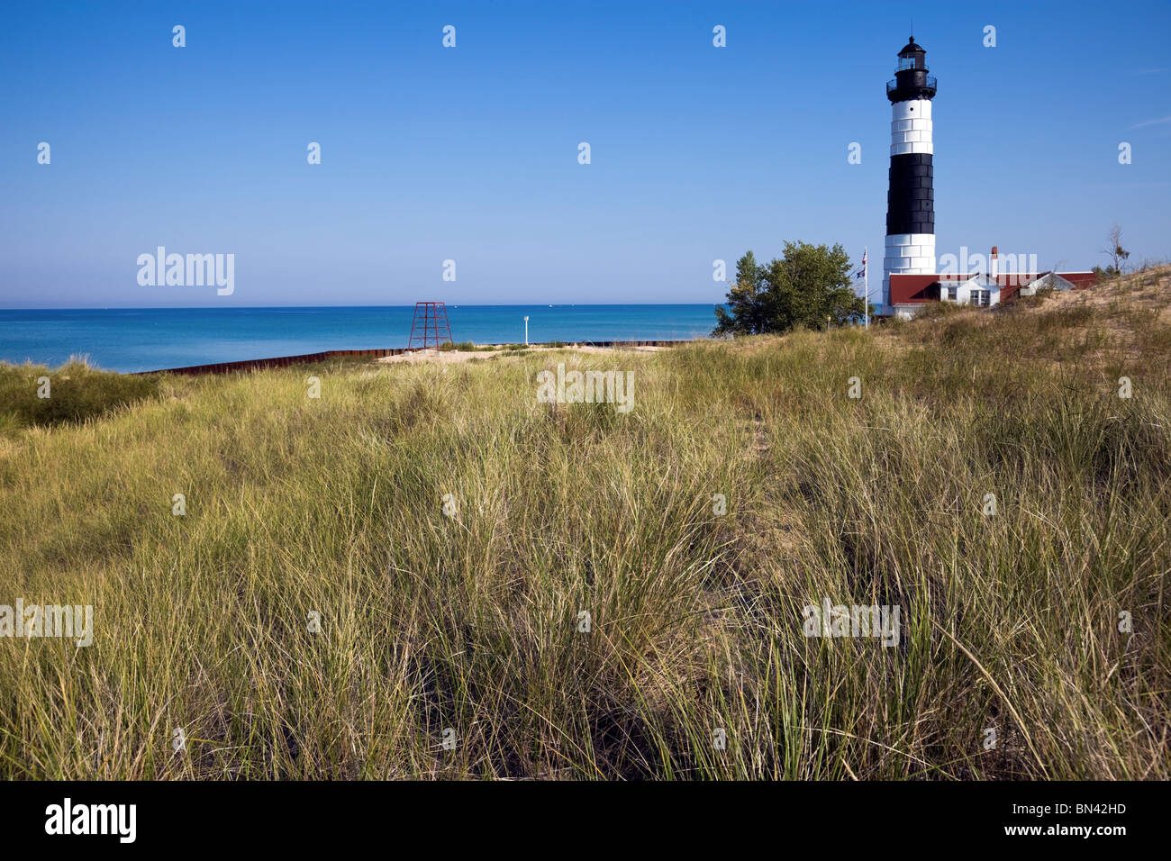 Big Sable Point Lighthouse Stock Photo - Alamy