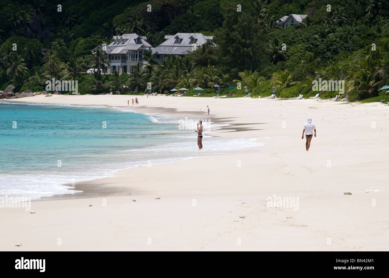 Seychelles fisherman hi-res stock photography and images - Alamy