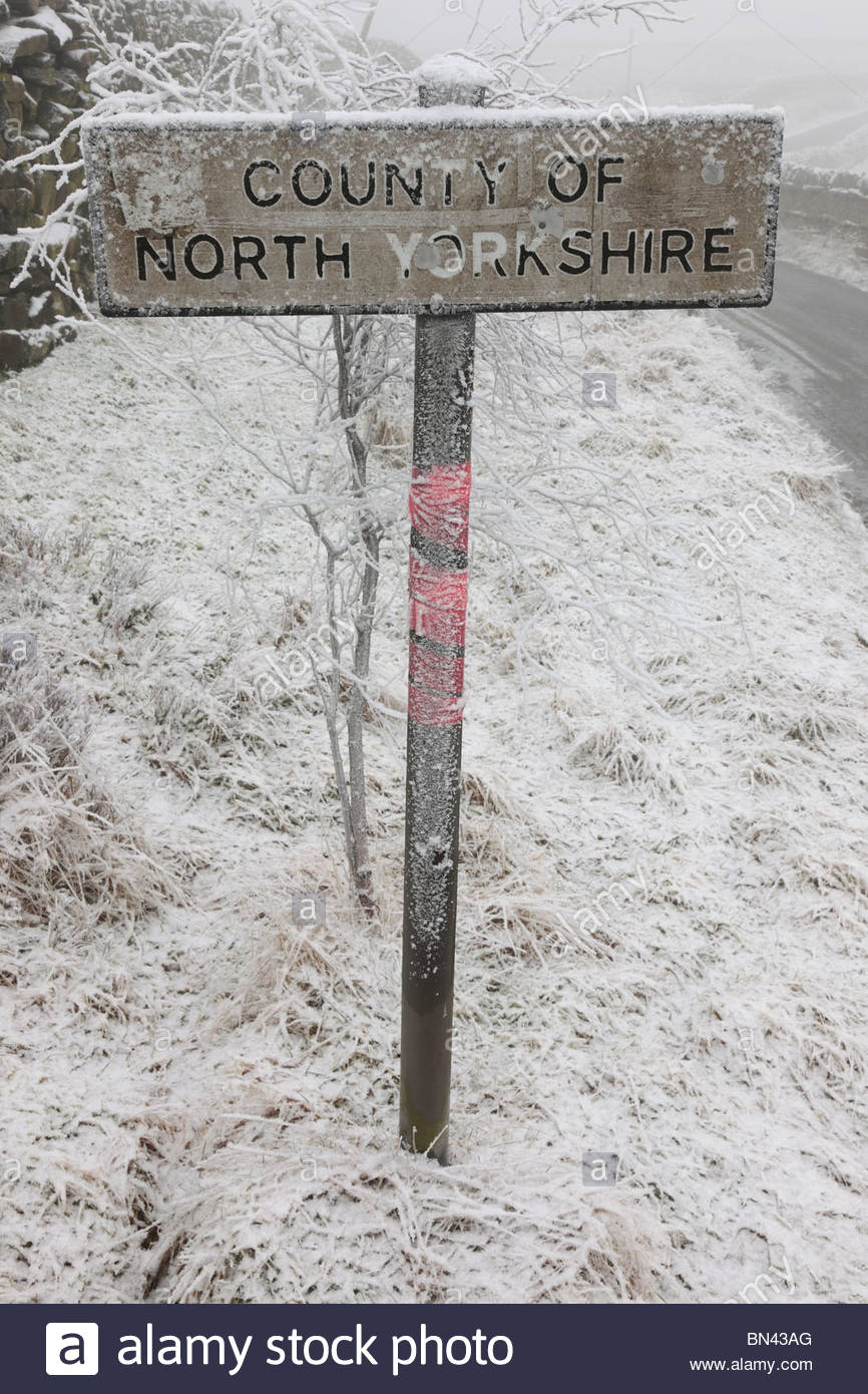 Yorkshire County Boundary High Resolution Stock Photography and Images ...