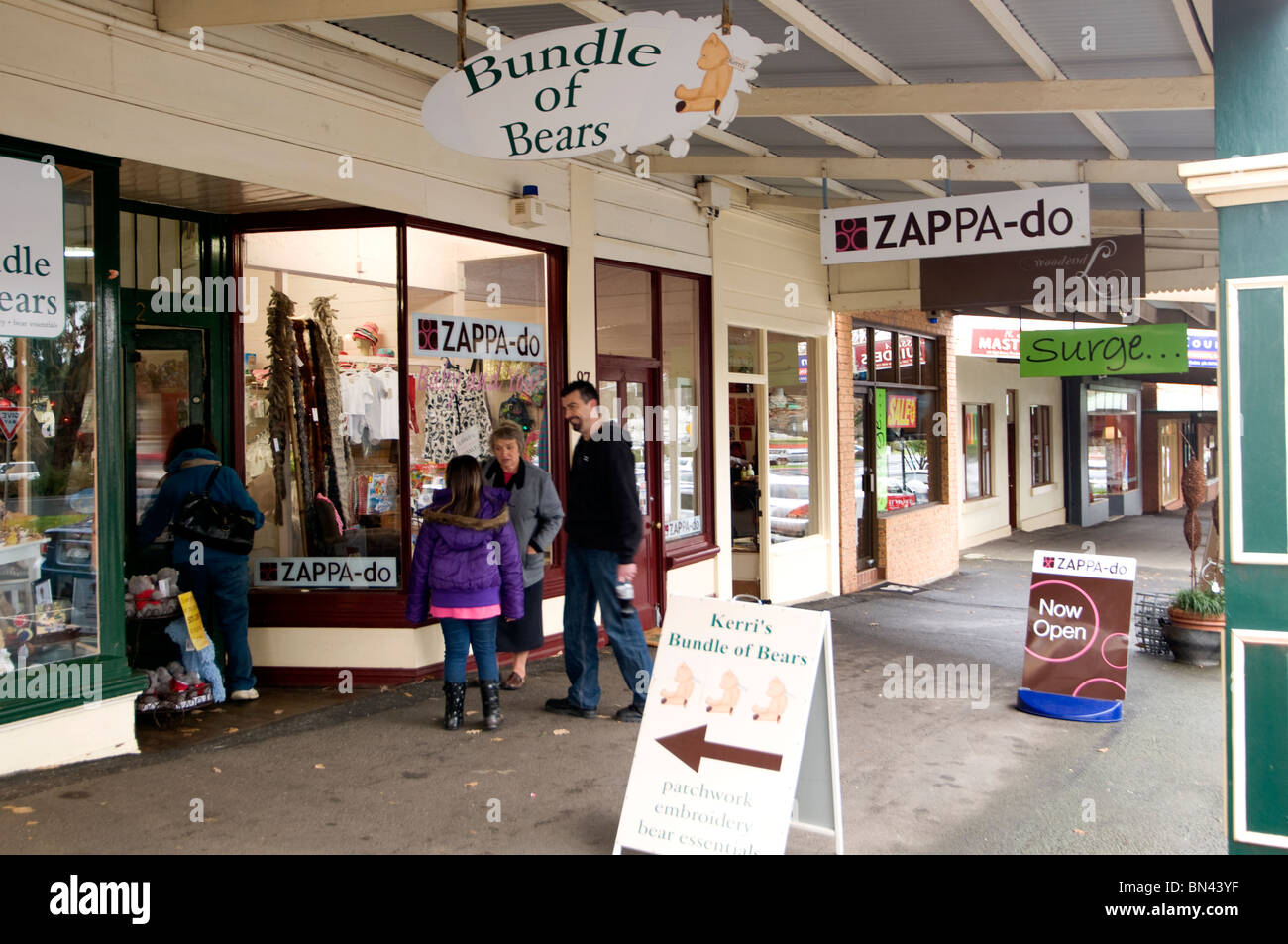 main street, Woodend, Victoria, Australia Stock Photo - Alamy