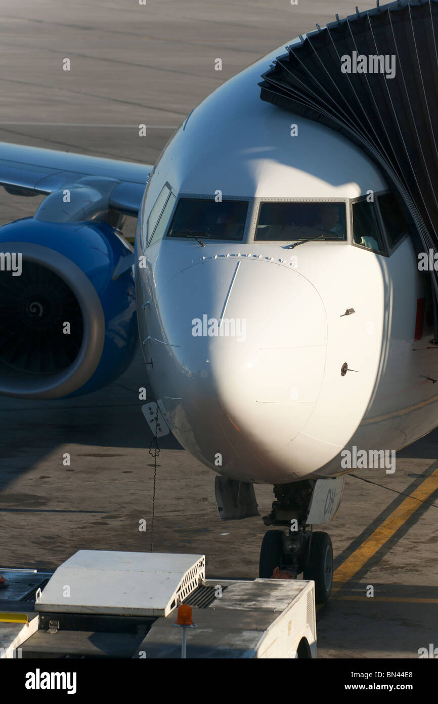 Airplane on the tarmac Stock Photo - Alamy