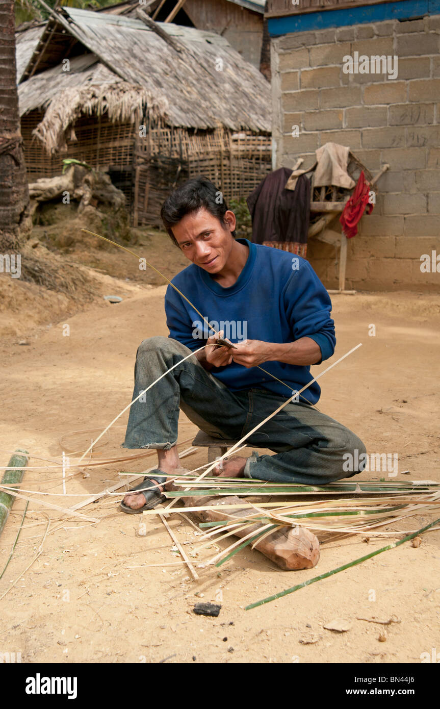 Lao crafts hi-res stock photography and images - Alamy