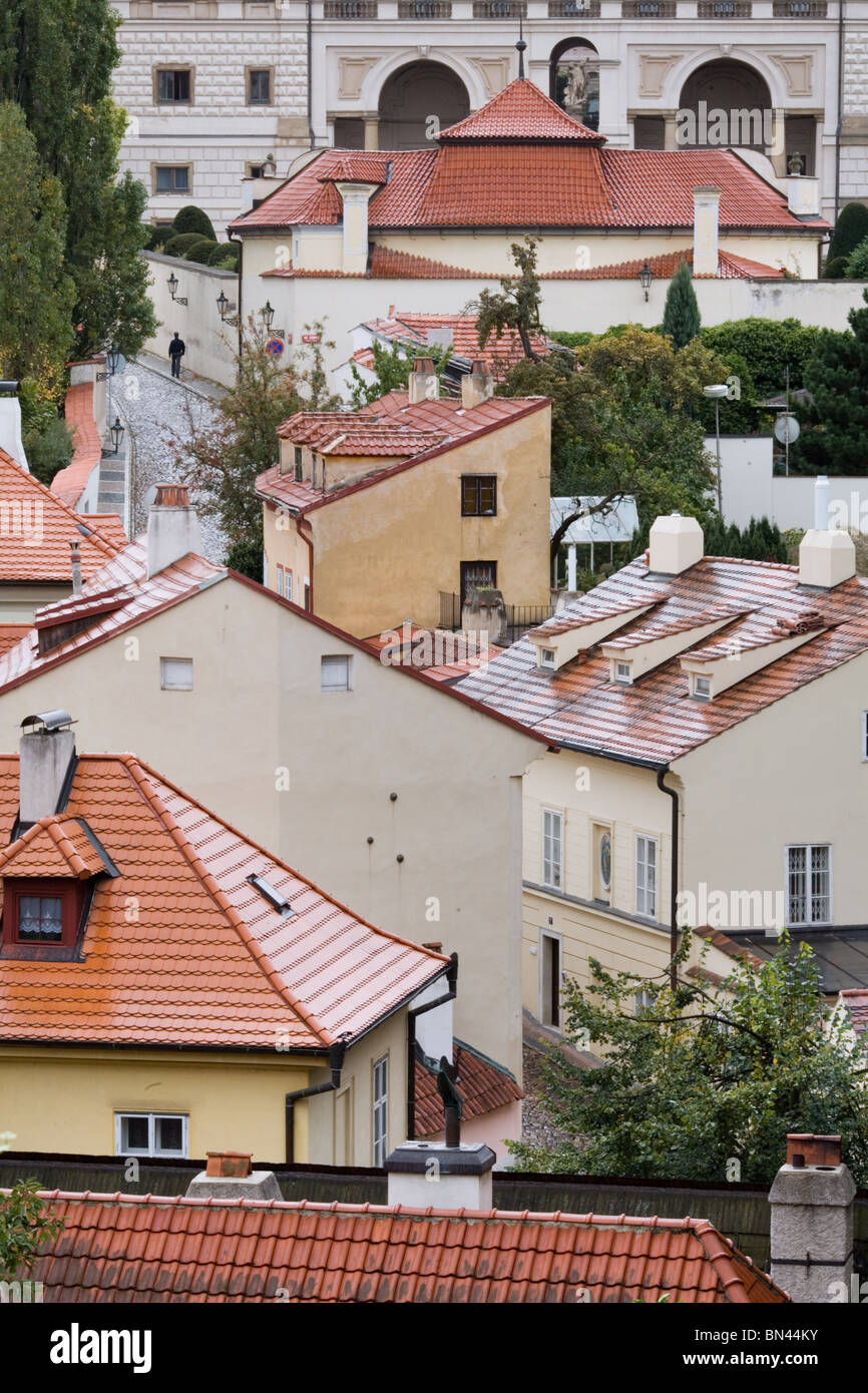 Old houses from distance hi-res stock photography and images - Alamy