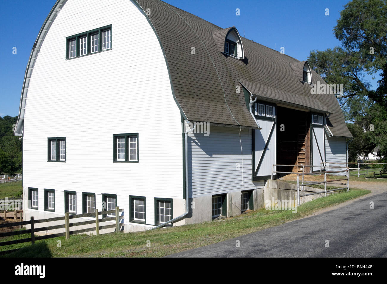 Farm agriculture scene Stock Photo - Alamy