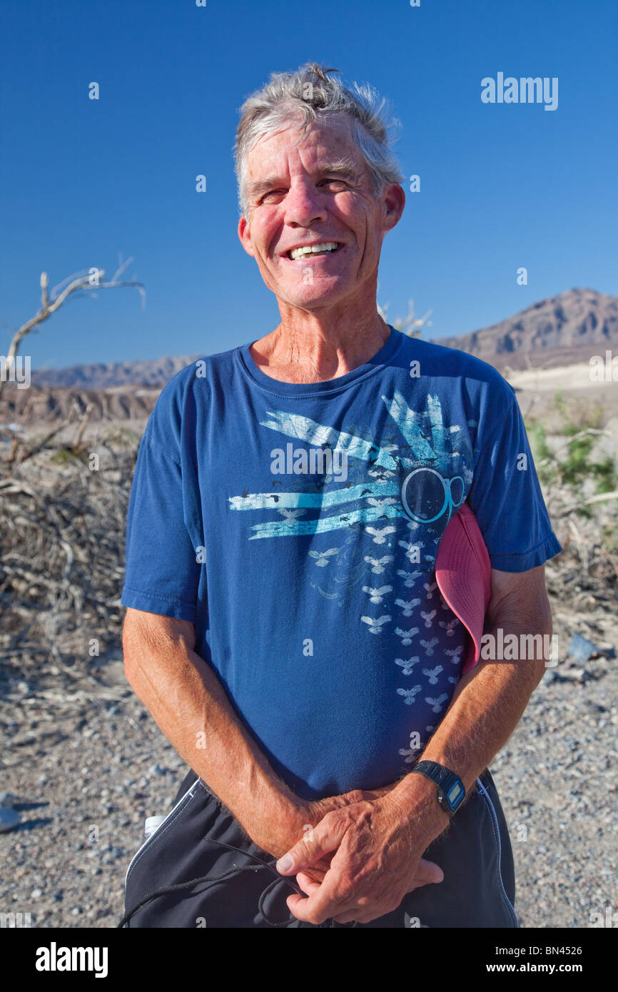 Portrait of Arthur Webb at Furnace Creek Stock Photo - Alamy