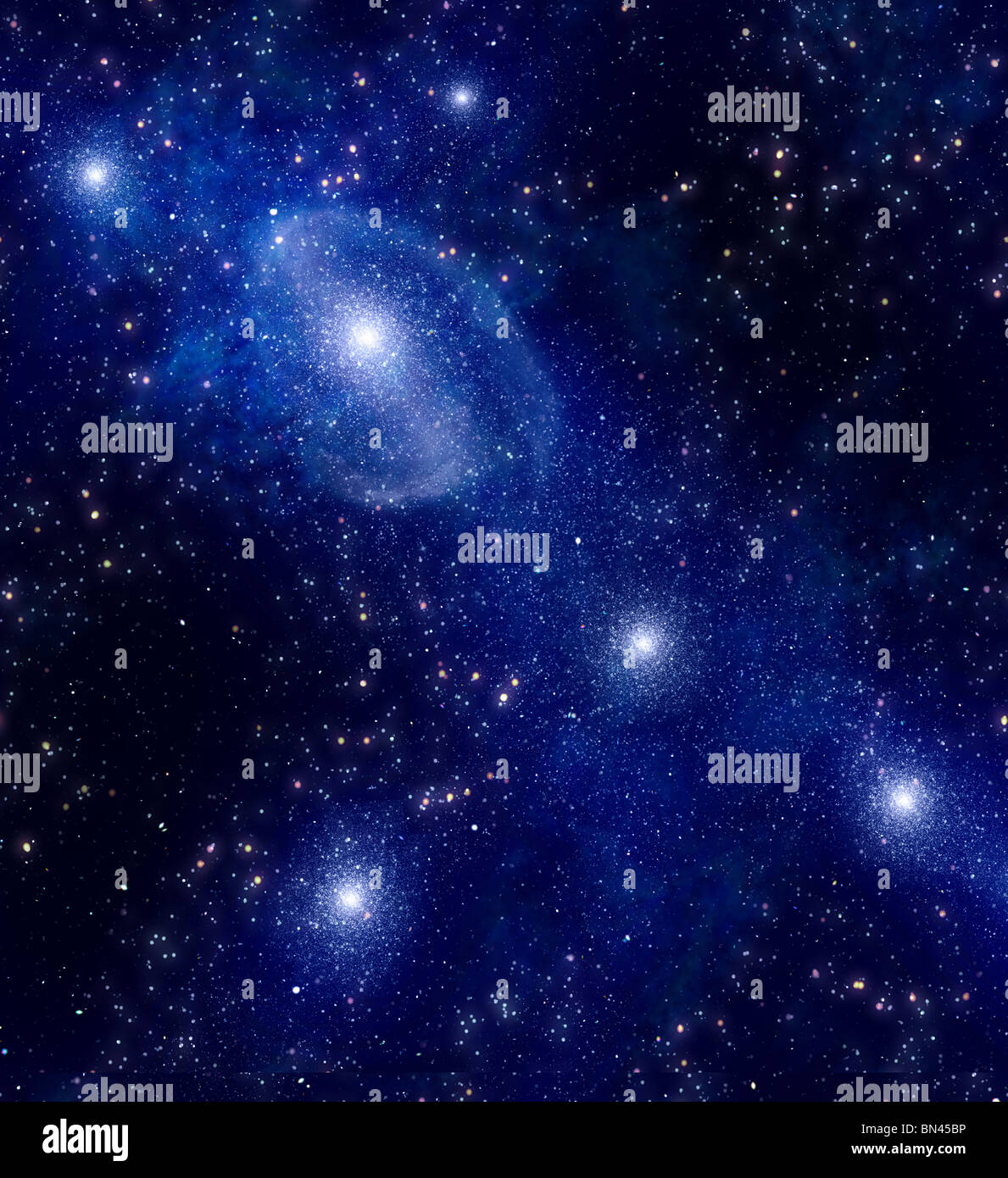 Wallpaper outer space illustration hi-res stock photography and images ...