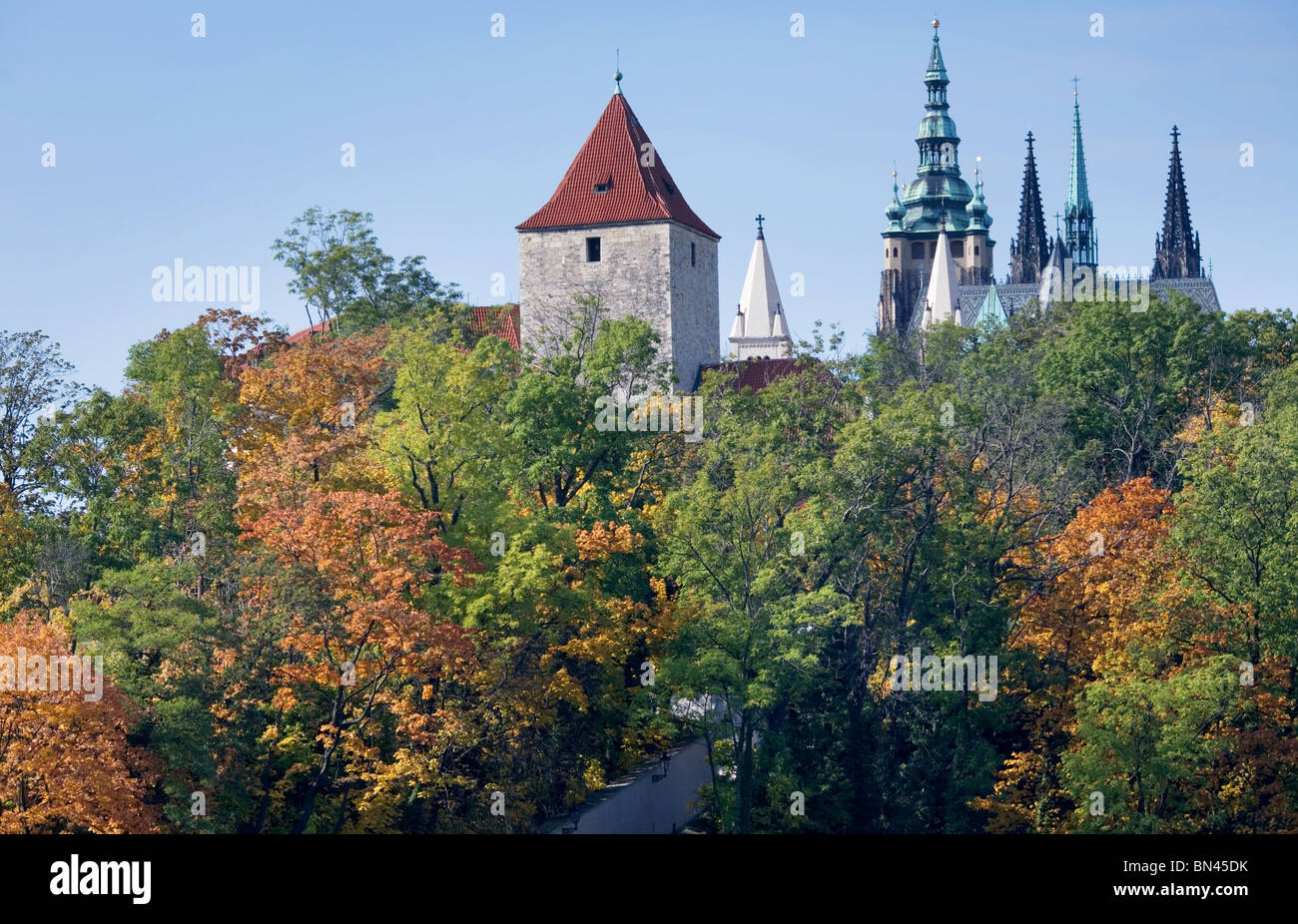 Prague castle is a castle hi-res stock photography and images - Alamy