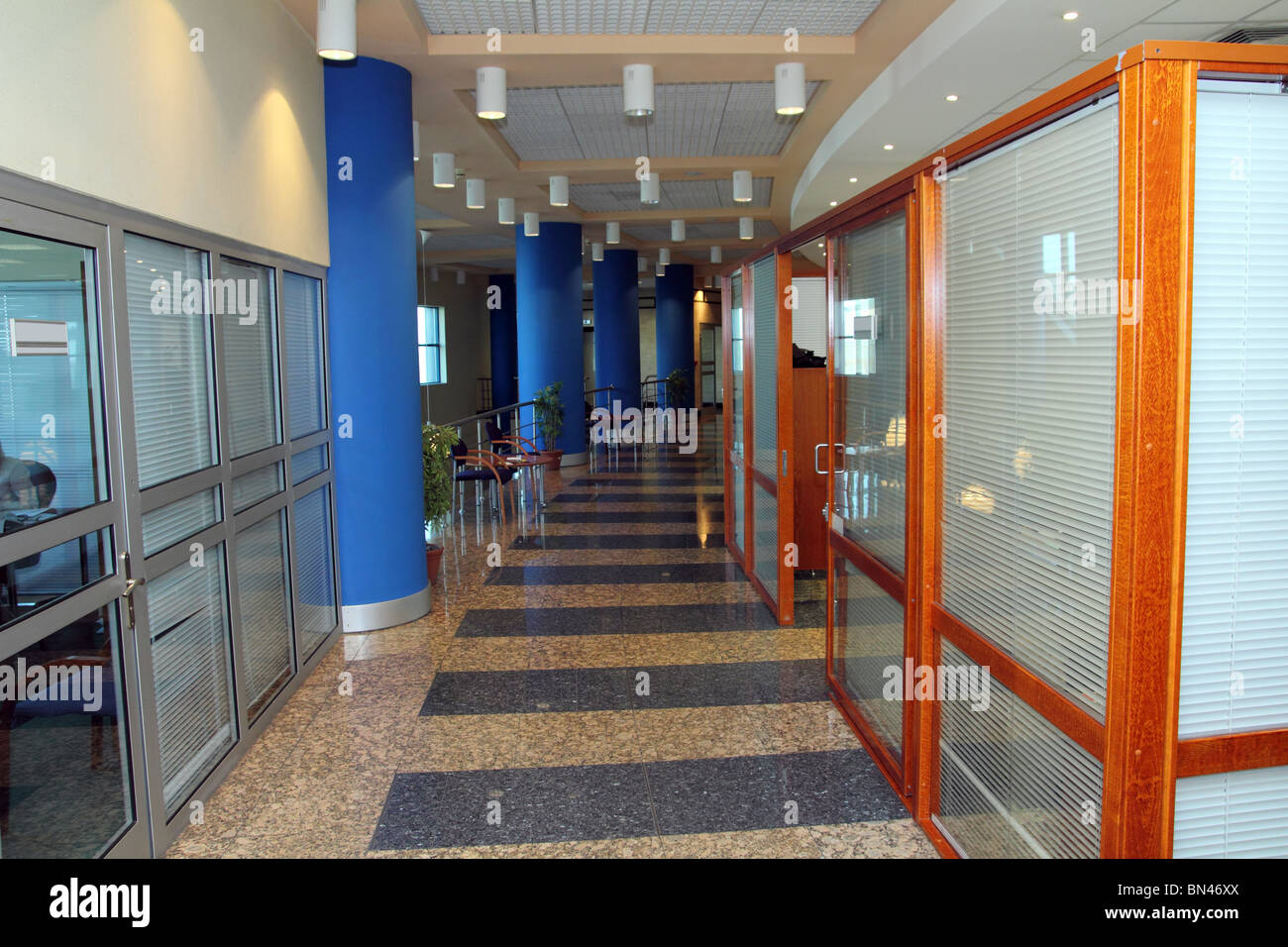 empty modern business office interior Stock Photo - Alamy
