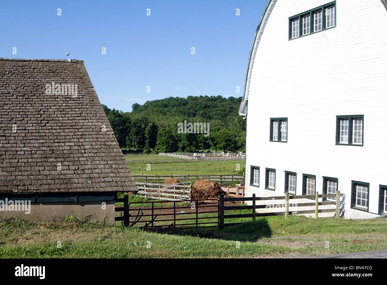 Farm agriculture scene Stock Photo - Alamy