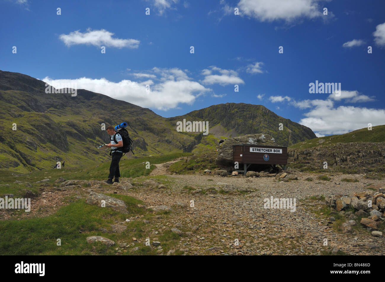 Map of lake district hi-res stock photography and images - Alamy