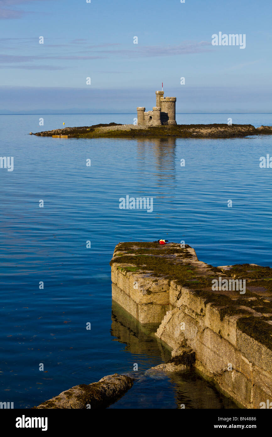 The Tower of Refuge in Douglas bay, Isle of Man Stock Photo - Alamy