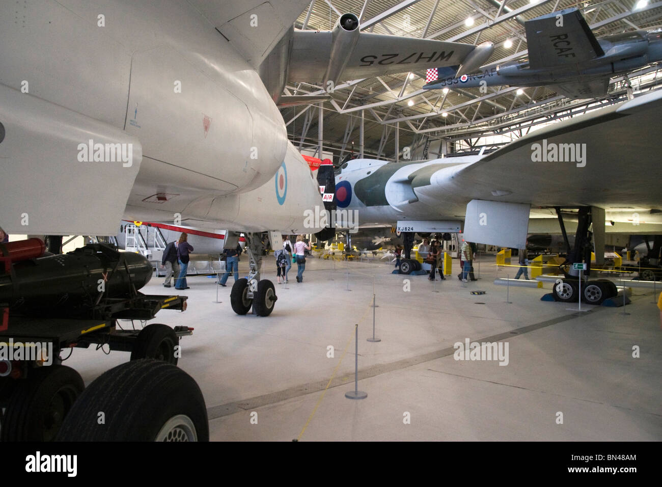 TSR2 and Vulcan Bomber at imperial war museum duxford Stock Photo - Alamy
