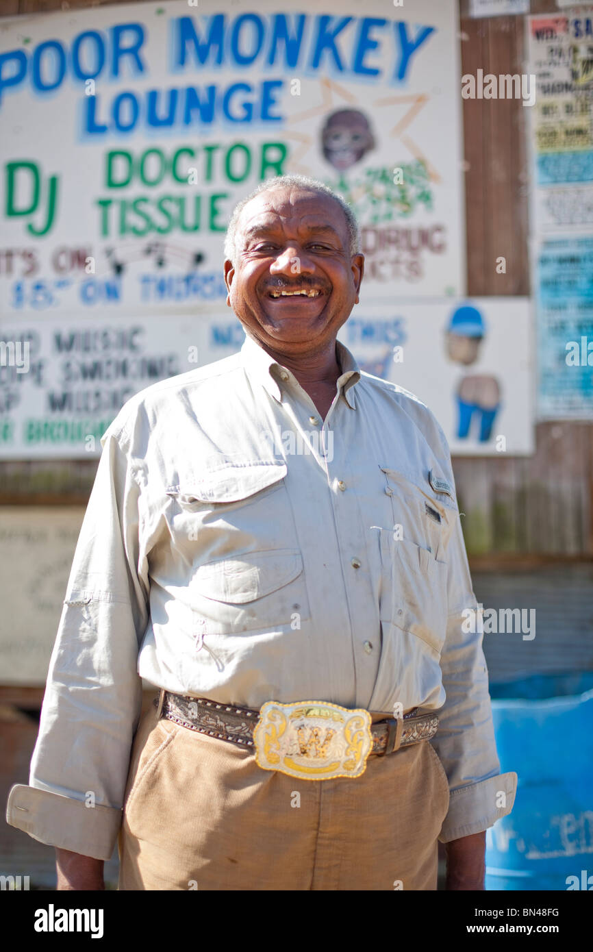Portrait of Willie Seaberry, aka Po' Monkey Stock Photo - Alamy