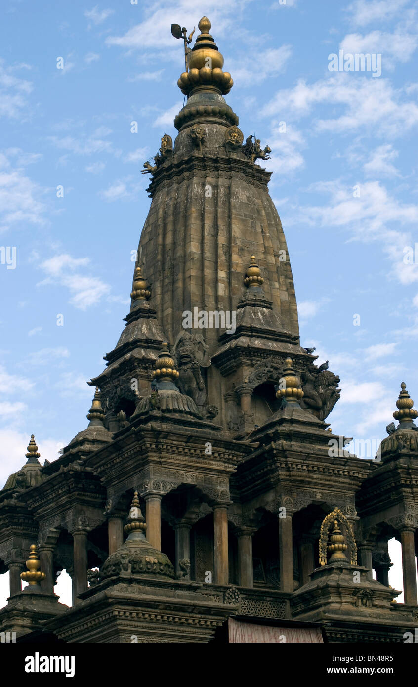 Krishna Mandir temple in Durbar Square, Patan, Nepal Stock Photo - Alamy