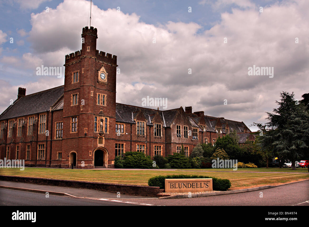 Blundell's School, Tiverton Stock Photo - Alamy