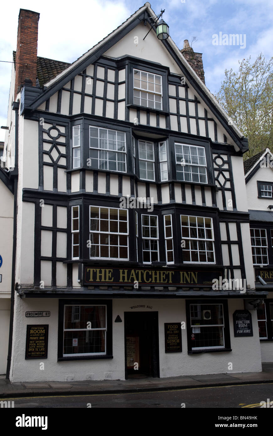 The Hatchet Inn, Bristols oldest pub England UK Stock Photo - Alamy