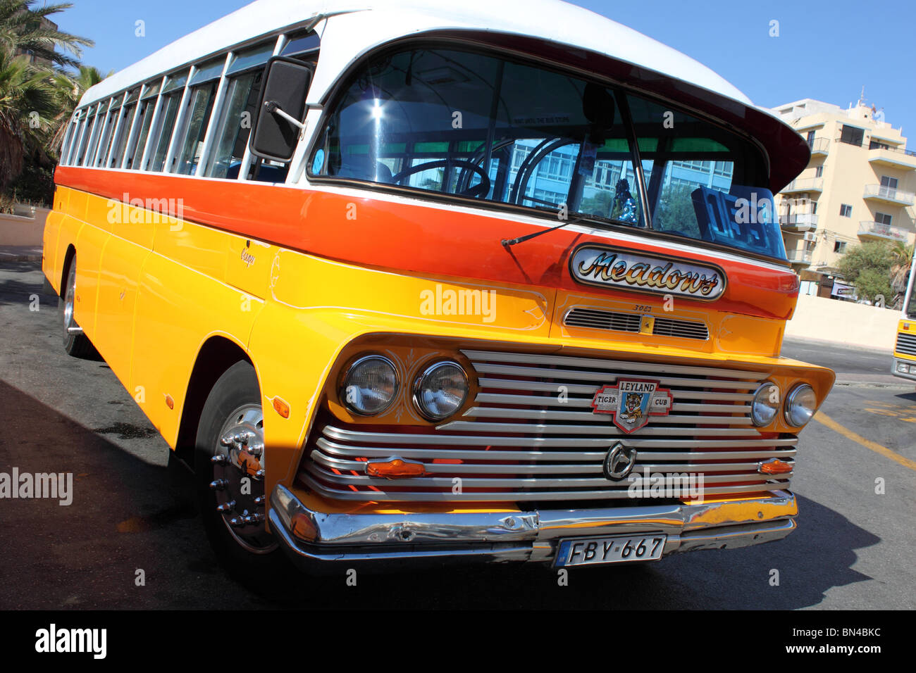 Malta historic buses hi-res stock photography and images - Alamy