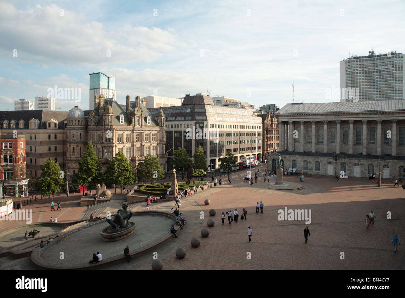 Victoria Square, Birmingham Stock Photo - Alamy