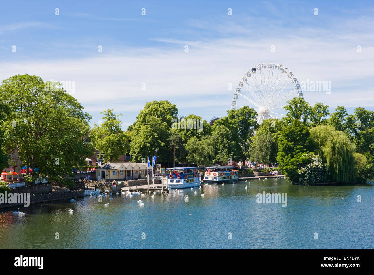 Windsor Riverside, Windsor, Berkshire, England Stock Photo - Alamy