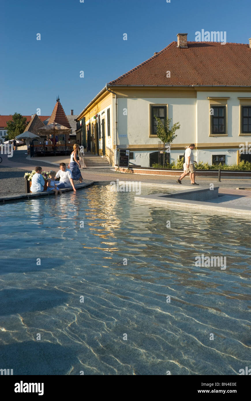 Gyula downtown Hungary Stock Photo - Alamy
