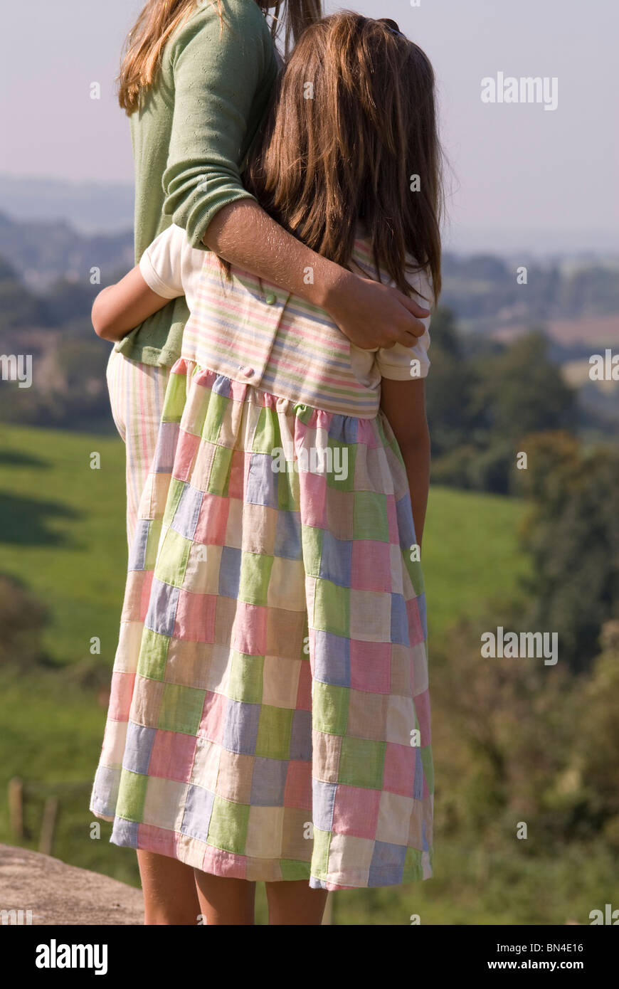 Girls arms around each other hi-res stock photography and images - Alamy