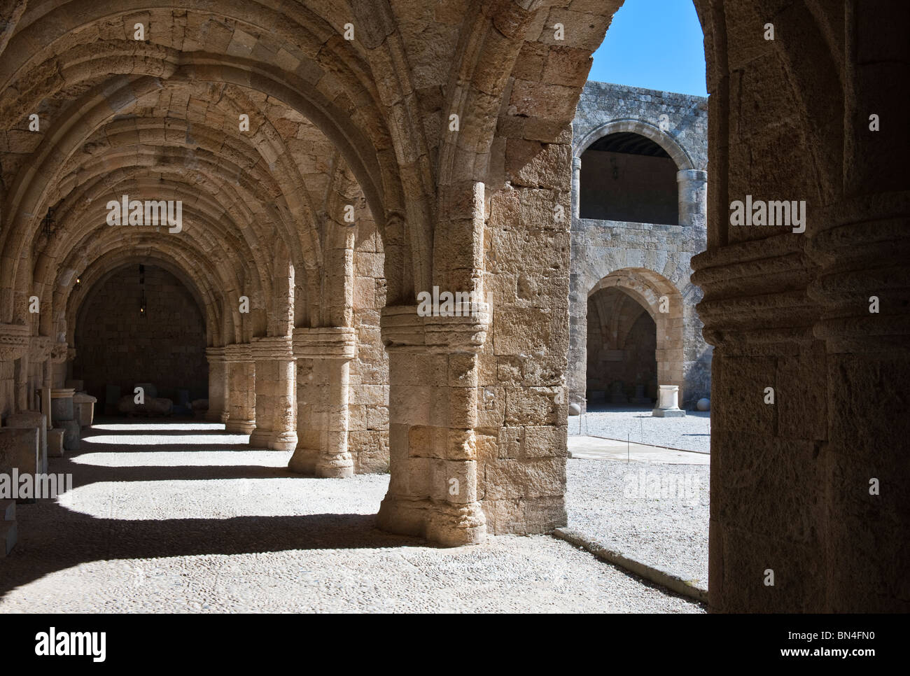 Knights hospital rhodes hi-res stock photography and images - Alamy
