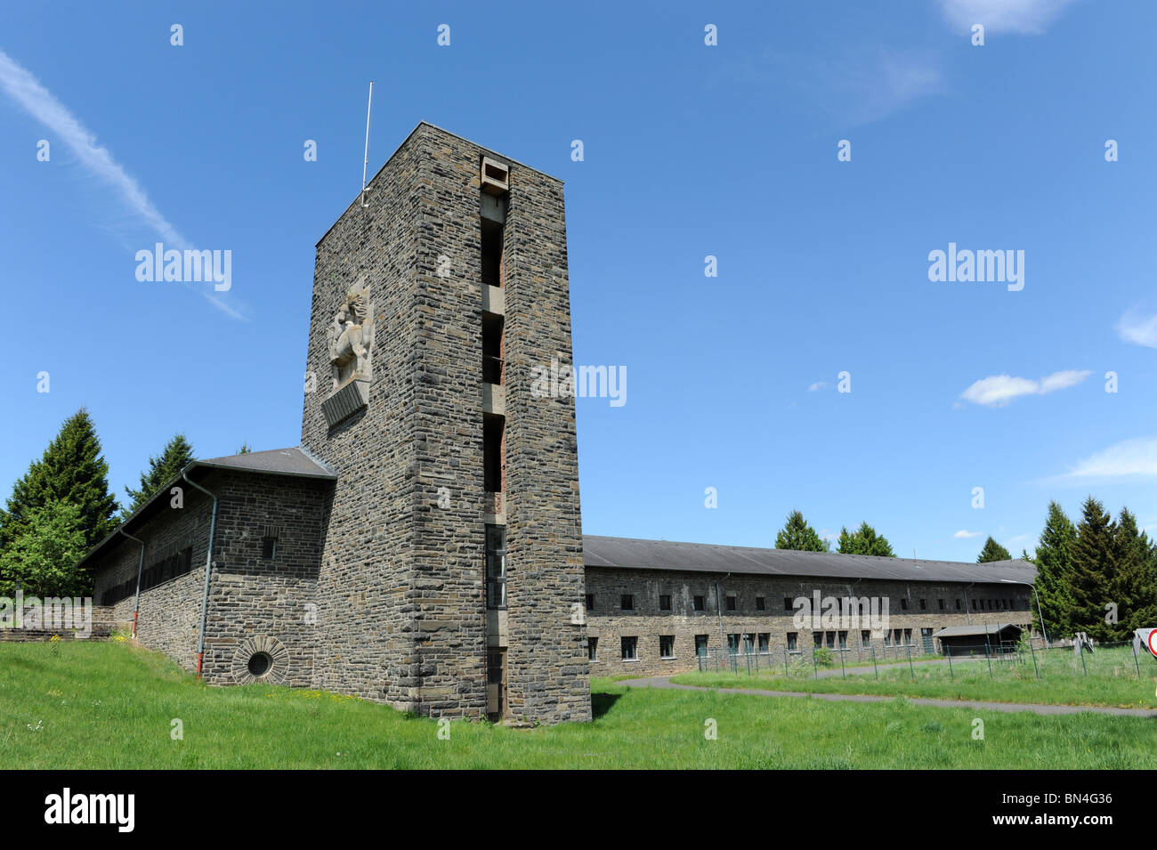 Ordensburg Vogelsang 'Nazi university' buidlings, Germany Vogelsang in ...
