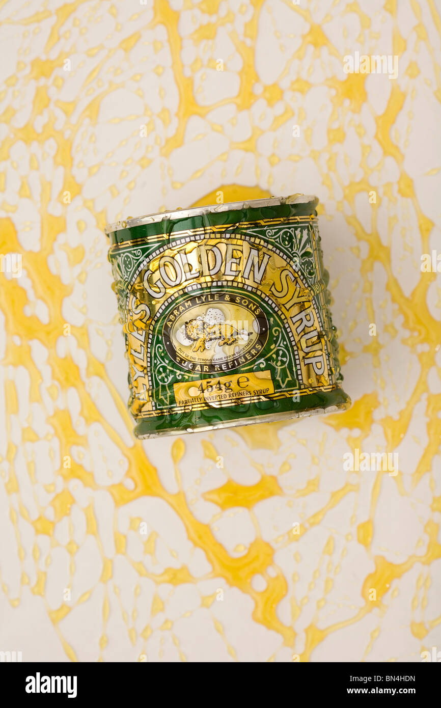 A Tate and Lyle's Golden Syrup Tin. Picture by James Boardman Stock ...