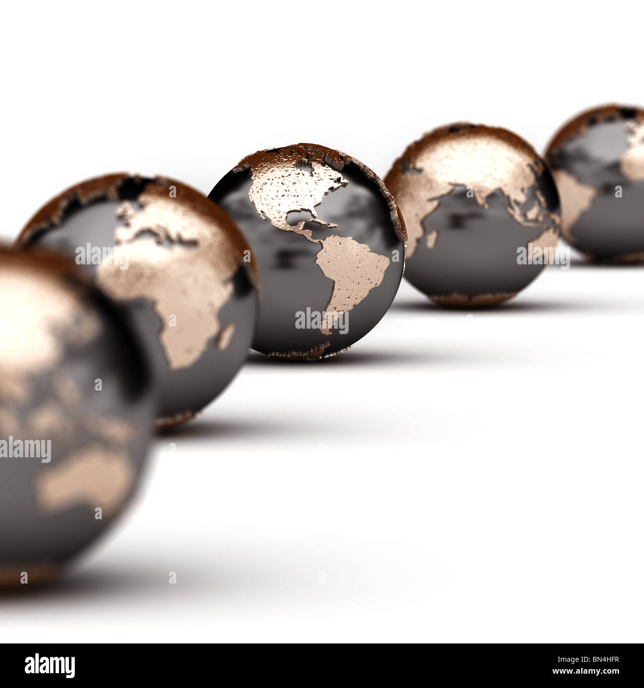 Continents america Cut Out Stock Images & Pictures - Alamy