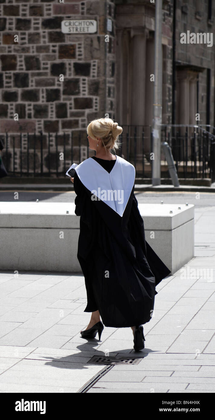 Lone student walking hi-res stock photography and images - Alamy