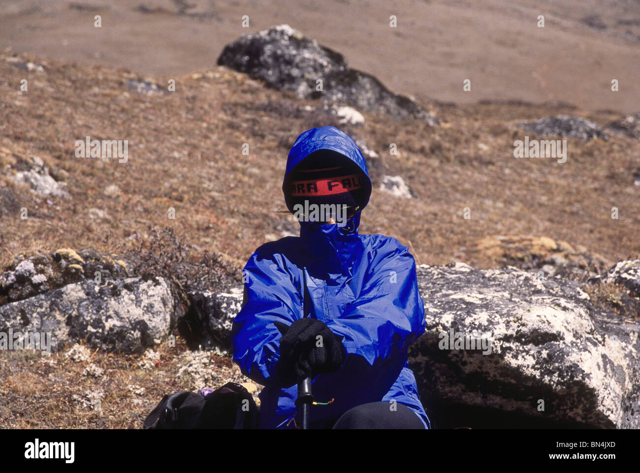 Muffled up hi-res stock photography and images - Alamy