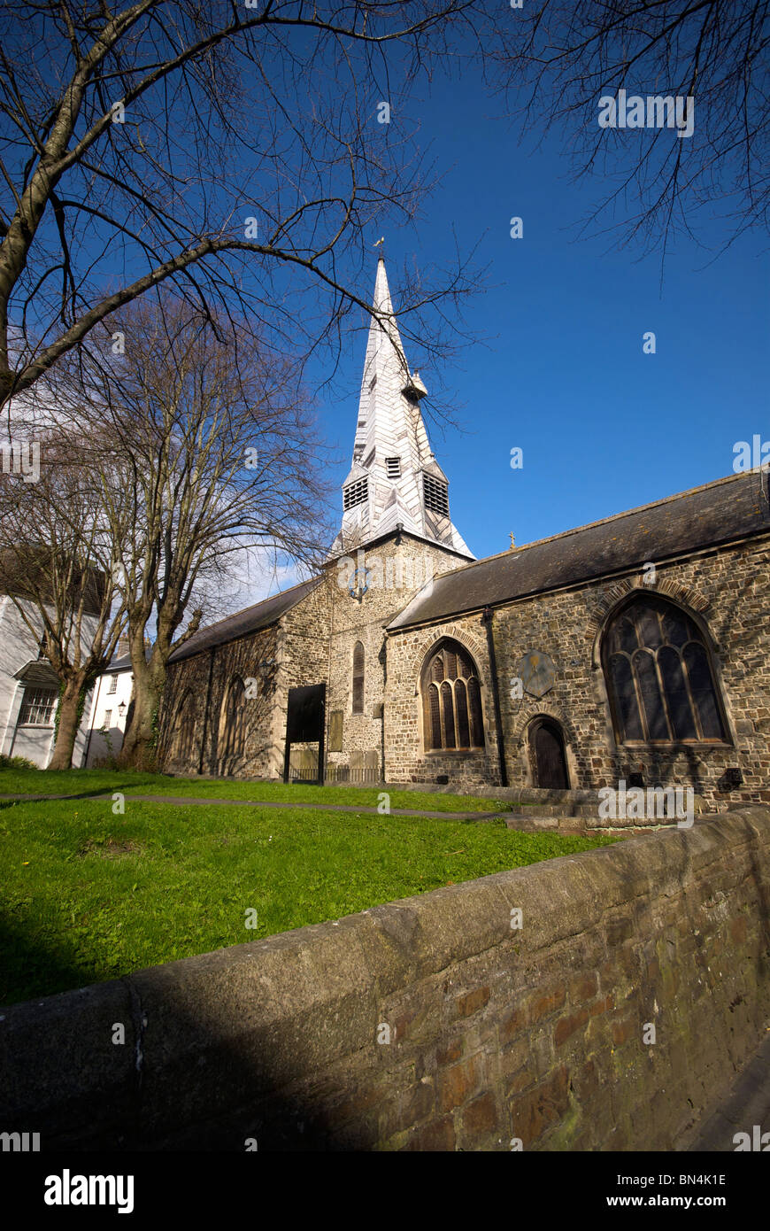 Barnstable Devon UK Parish Church Stock Photo - Alamy