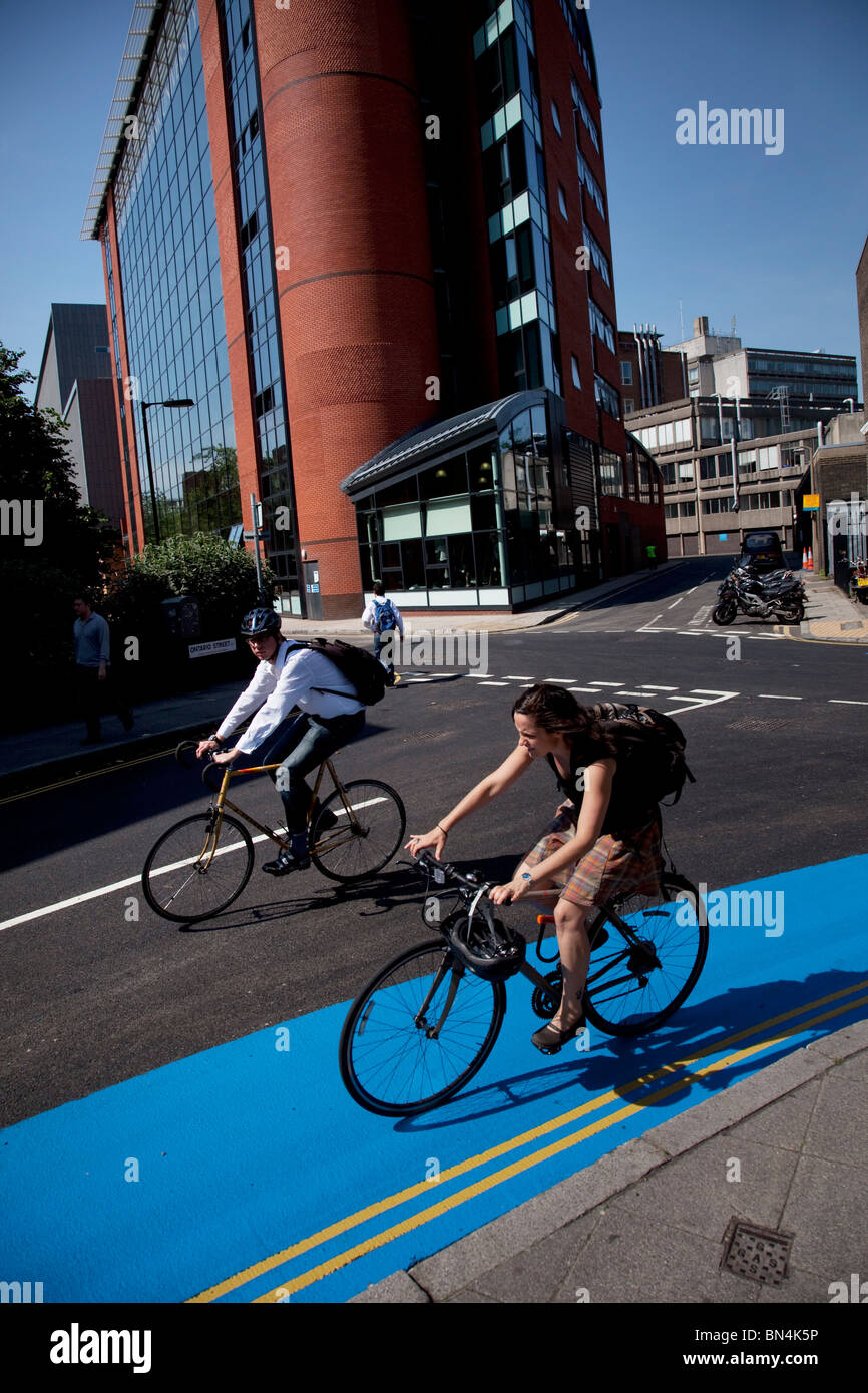 Cycle Superhighway route, London. Here the CS7 route is one of the ...