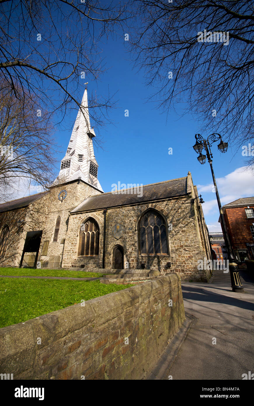 Barnstable Devon UK Parish Church Stock Photo - Alamy