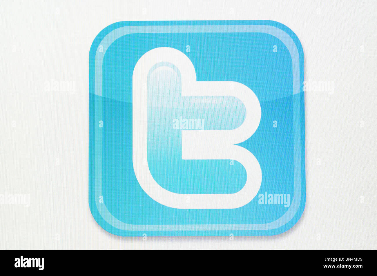 Twitter logo hi-res stock photography and images - Alamy