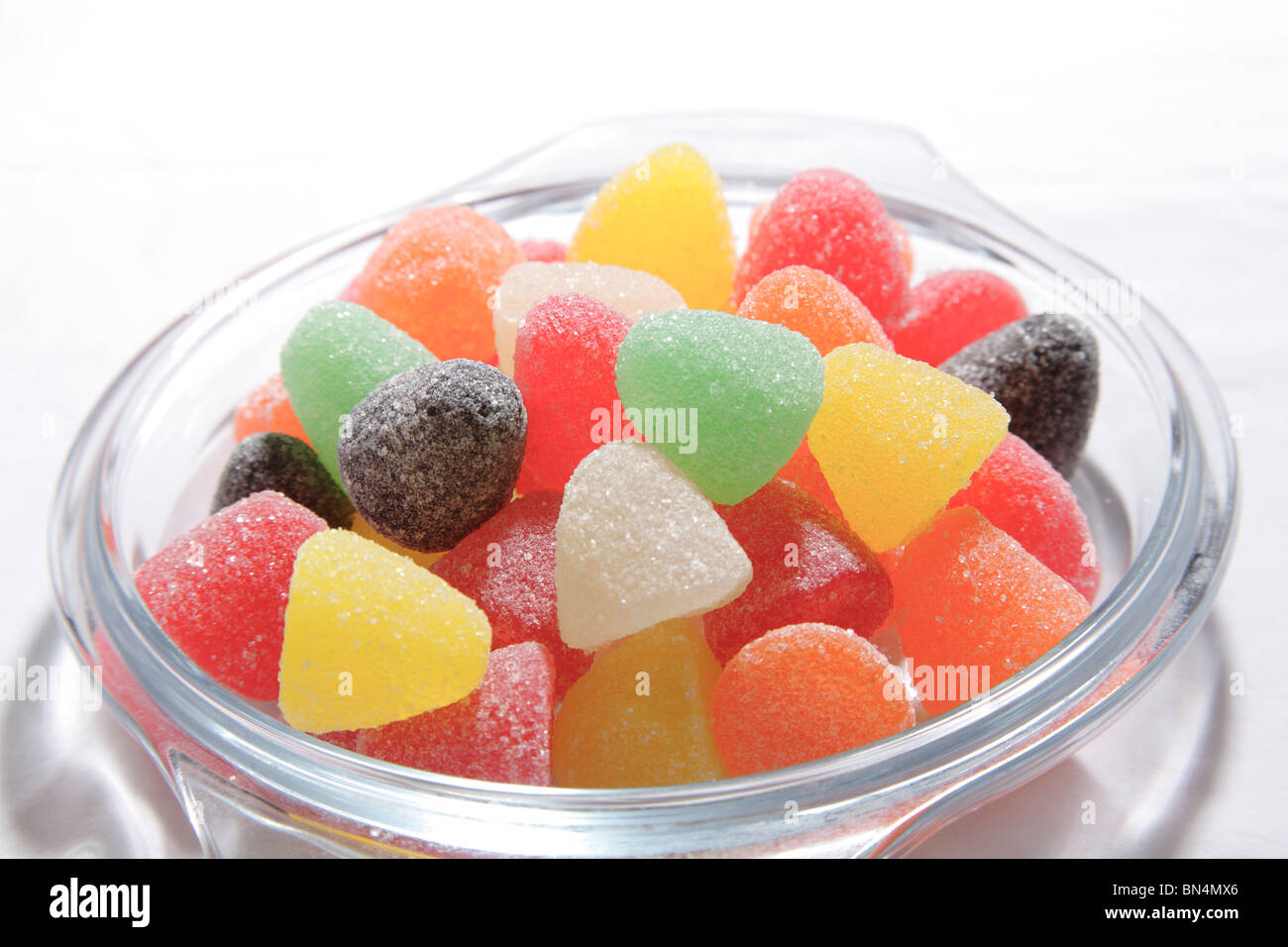 Assortment of American Hard Gums arrangement in transparent tray ...