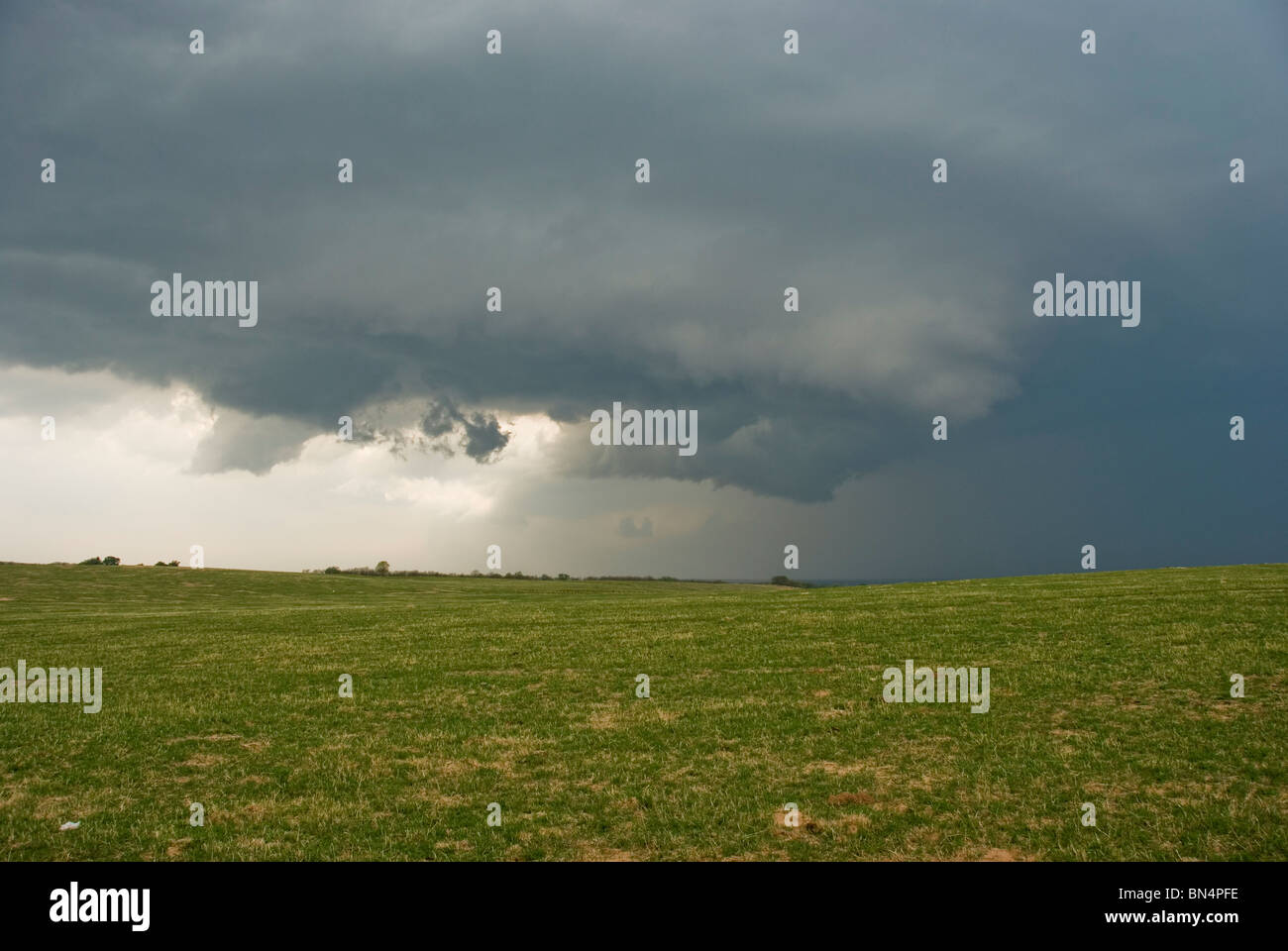 Severe thunderstorm supercell Stock Photo - Alamy