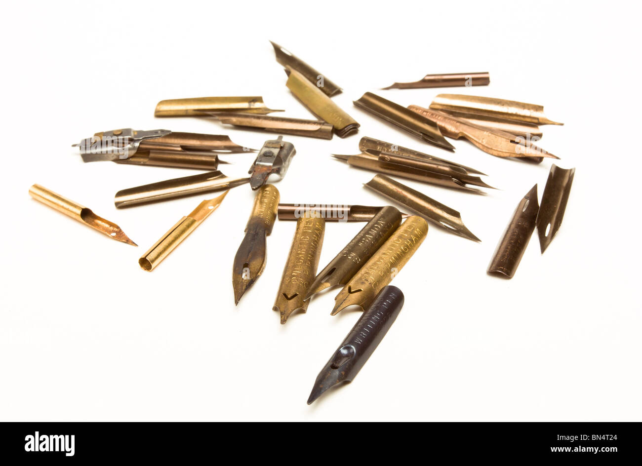 Vintage pen nib hi-res stock photography and images - Alamy
