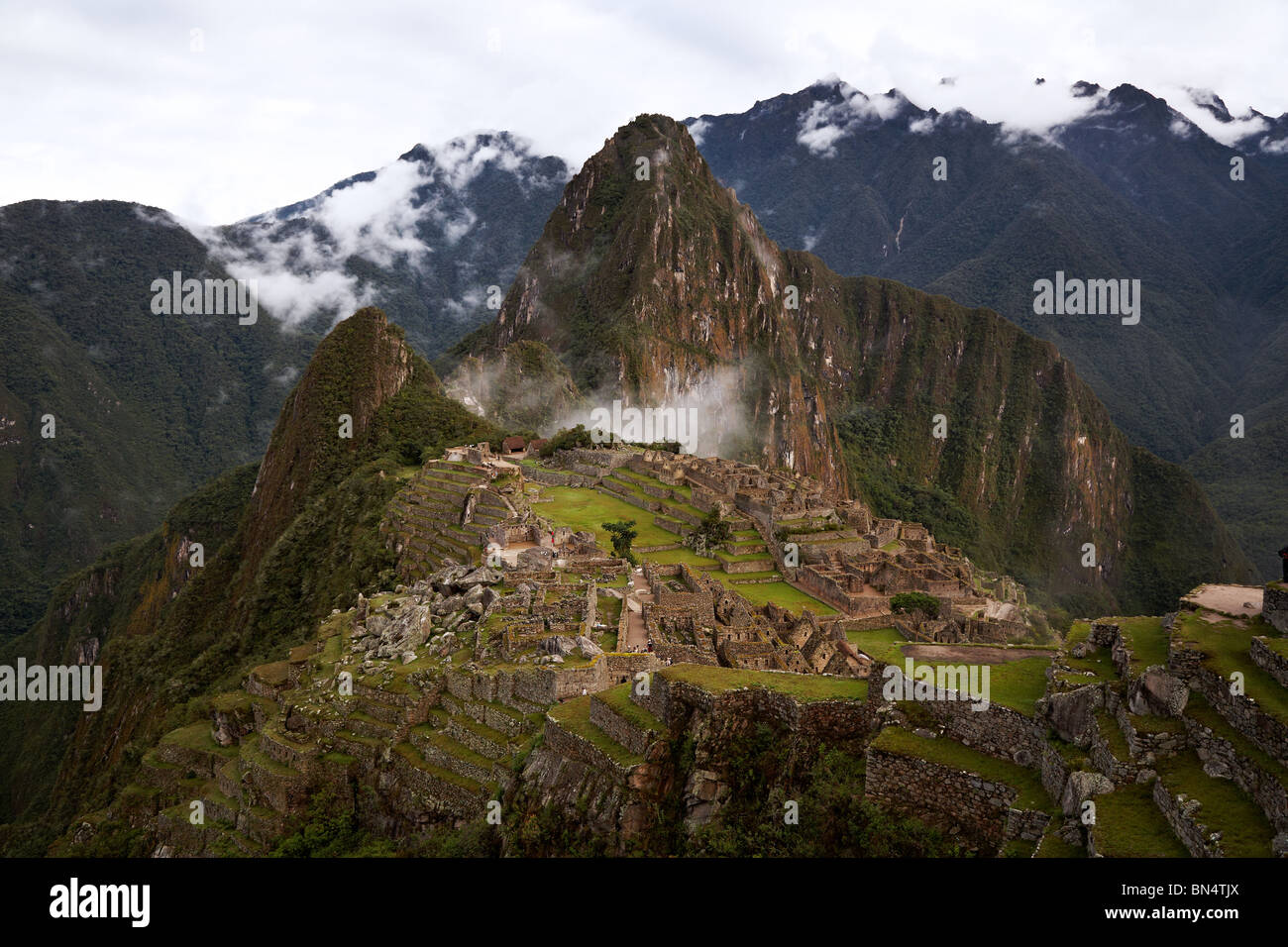 The Inca settlement of Machu Picchu, Peru Stock Photo - Alamy