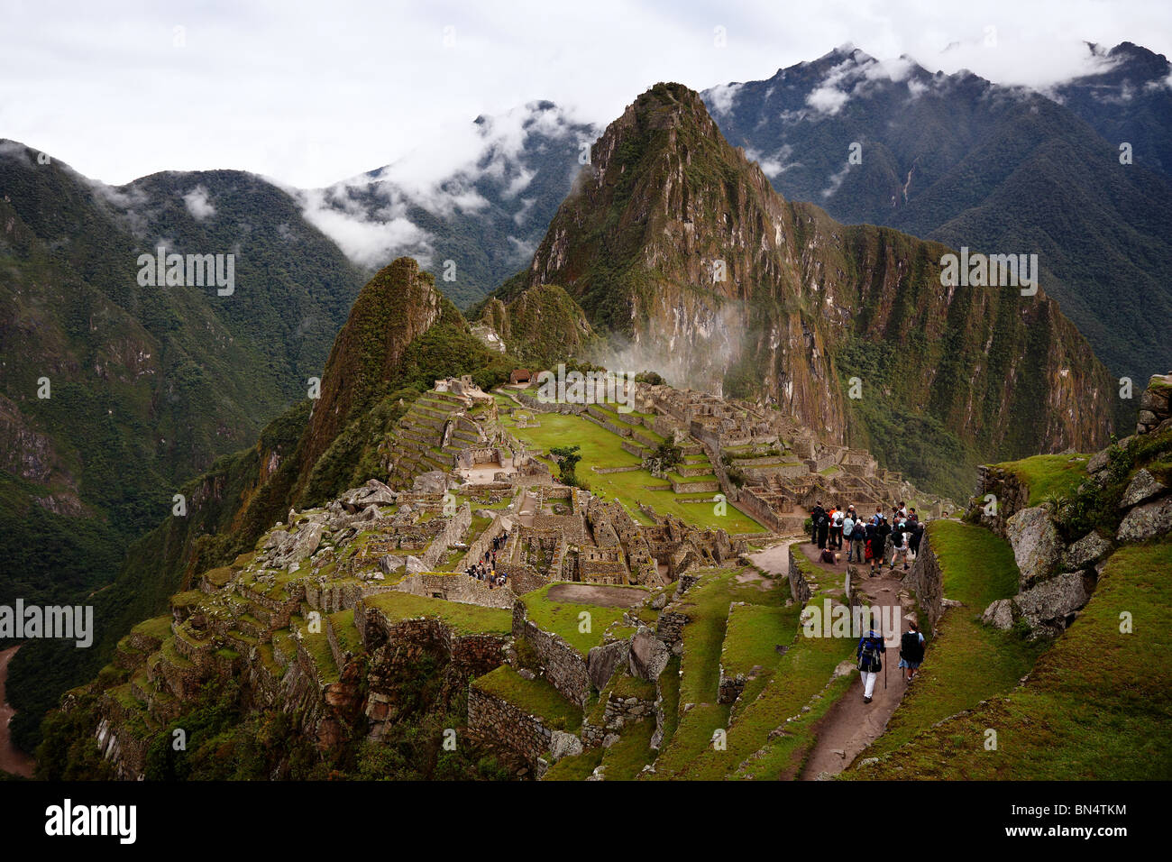 The Inca settlement of Machu Picchu, Peru Stock Photo - Alamy