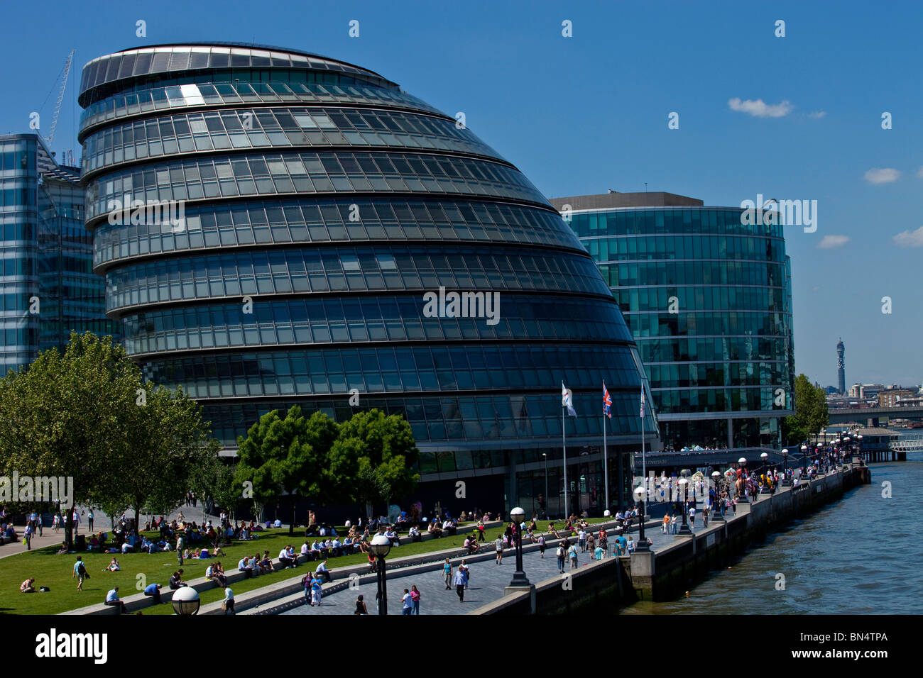 The London Assembly Building, (City Hall) London, England Stock Photo ...