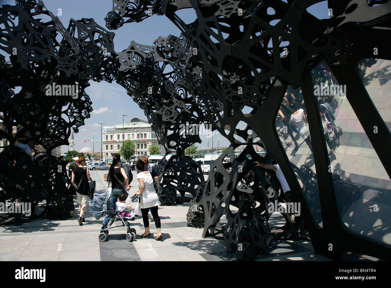 Contemporary art installation erected for the 2010 European City of ...