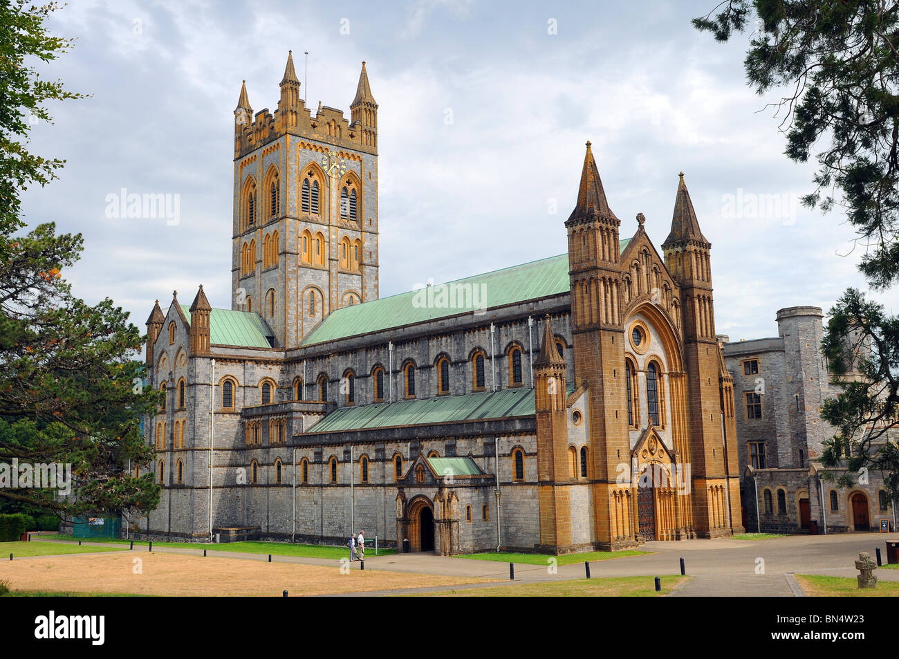 Buckfast abbey hi-res stock photography and images - Alamy