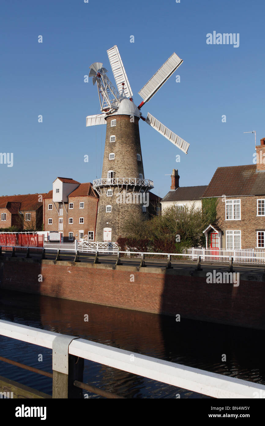 Maud Foster Windmill in Boston, Lincolnshire, England Stock Photo - Alamy