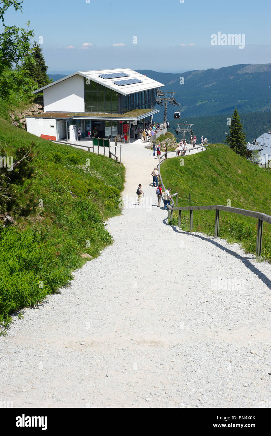 Großer Arber Great Arber Velký Javor, highest peak of the Bavarian ...