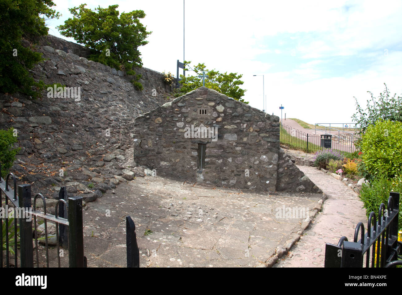 Celtic monks site of christian worship for over 1500 years hi-res stock ...