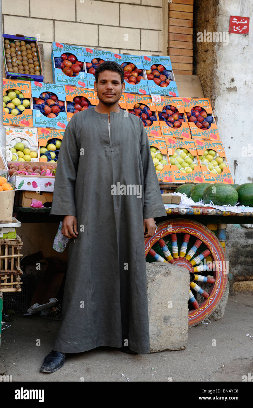 fruit seller , street scene , back streets of Al Ghuriyya(al ghariya ...