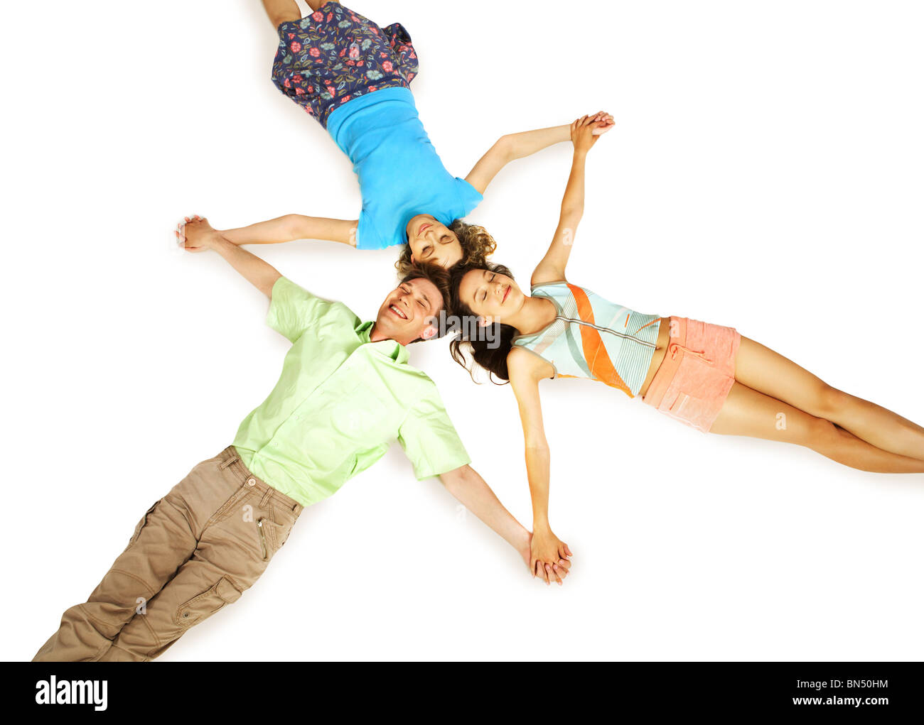 Male above woman Cut Out Stock Images & Pictures - Alamy