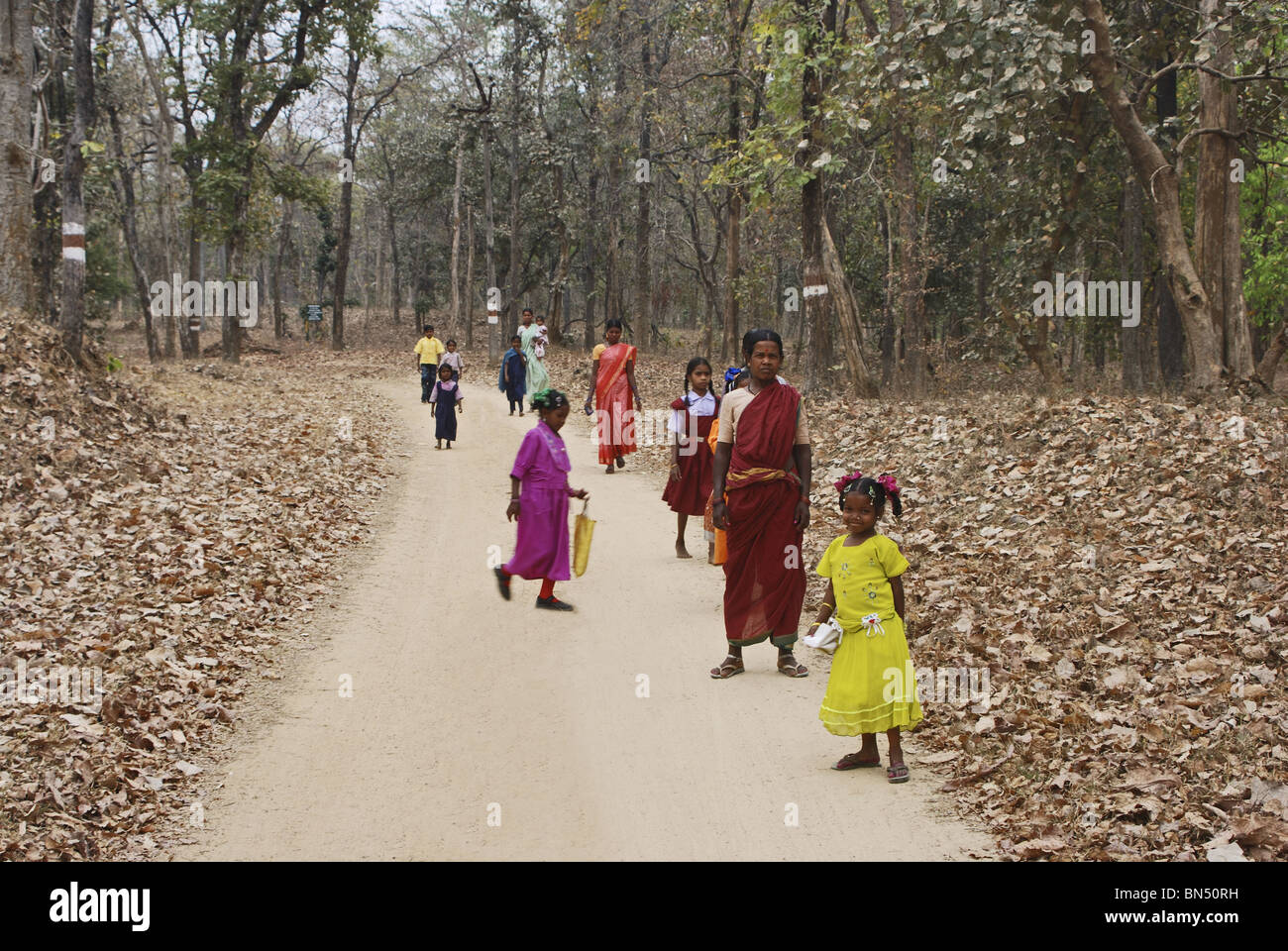 Villagers forest village going local hi-res stock photography and ...